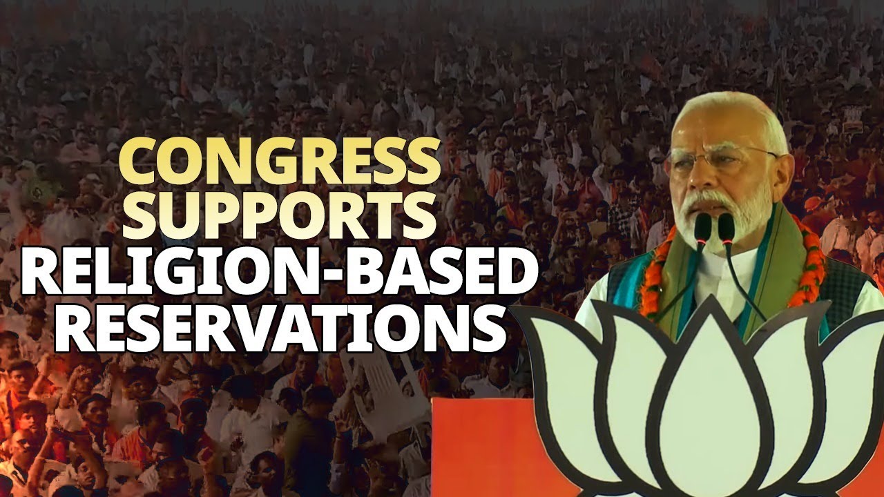 Congress is busy in dividing India along the lines of religion & caste ...