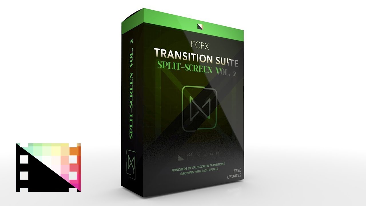 FCPX Transition Suite Split-Screen V2 - Professional Split Media ...