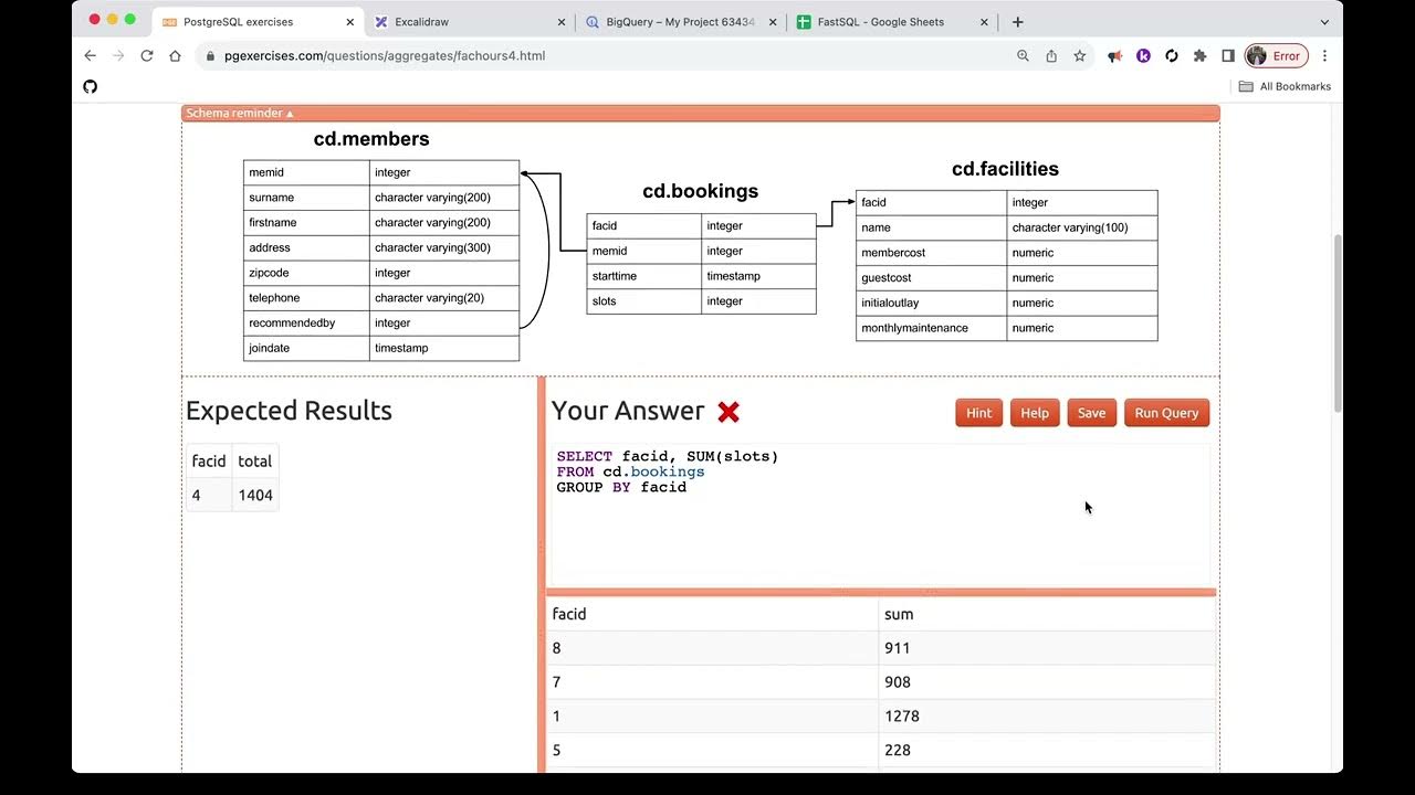 Let's Solve 42 PostgreSQL Exercises: Aggregations Pt. 2 - YouTube
