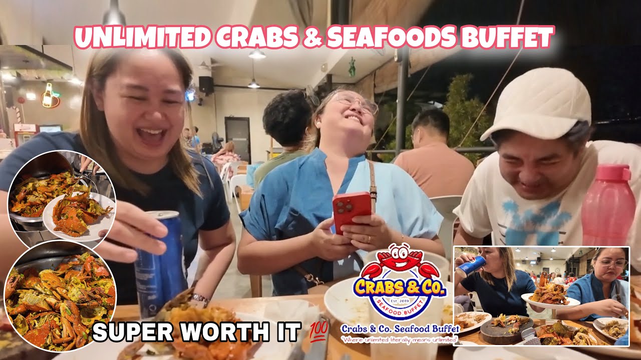 Unlimited Crabs & Seafoods Buffet - YouTube