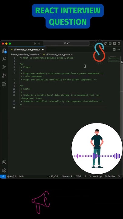 React Interview Question #coding #programming #shorts - YouTube
