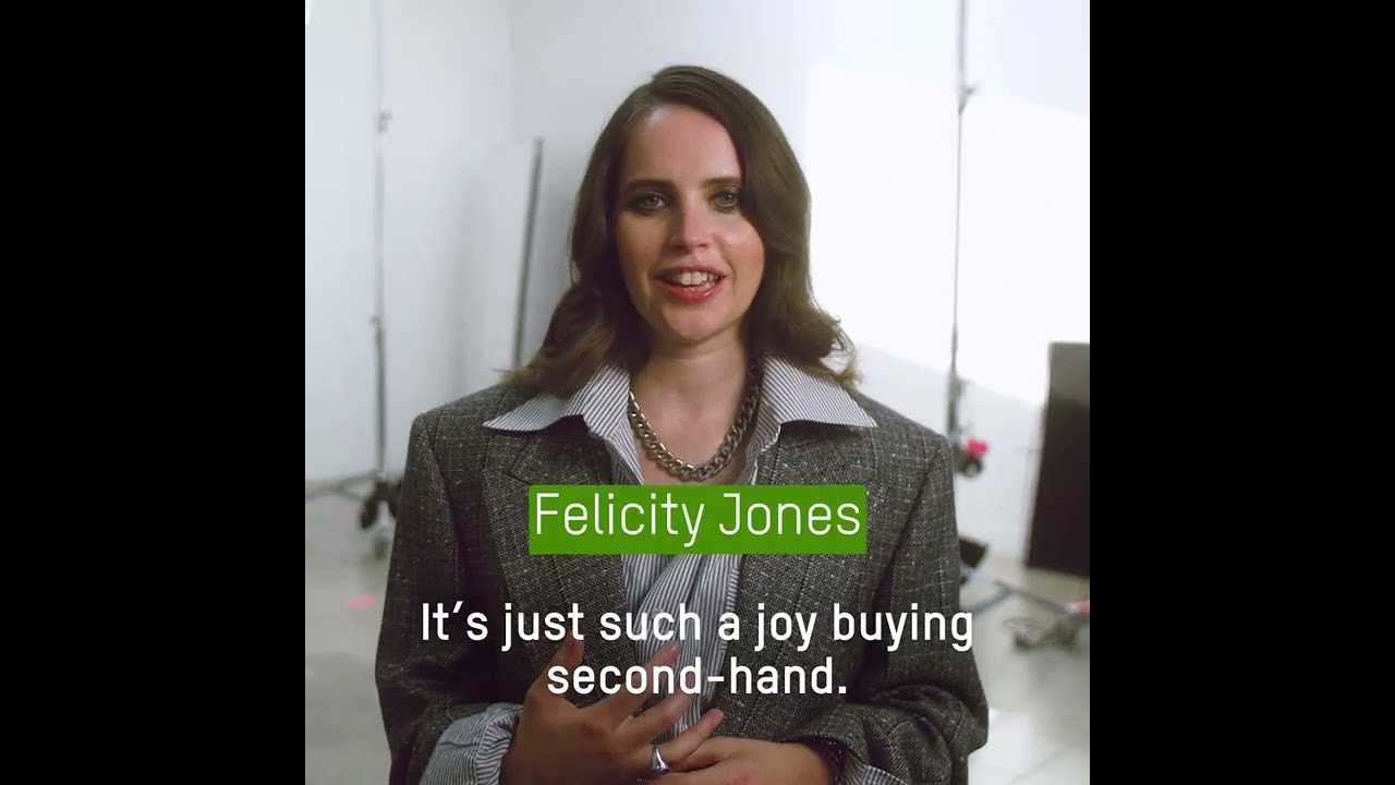 Felicity Jones joins Second Hand September | Oxfam GB - YouTube