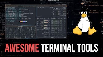 Terminator, multiple terminals in one window - linux - YouTube