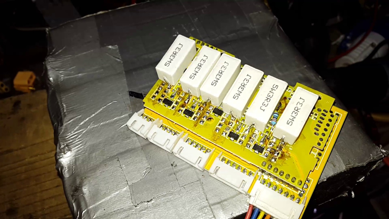 High Current Fast Lipo Balancer BMS - YouTube