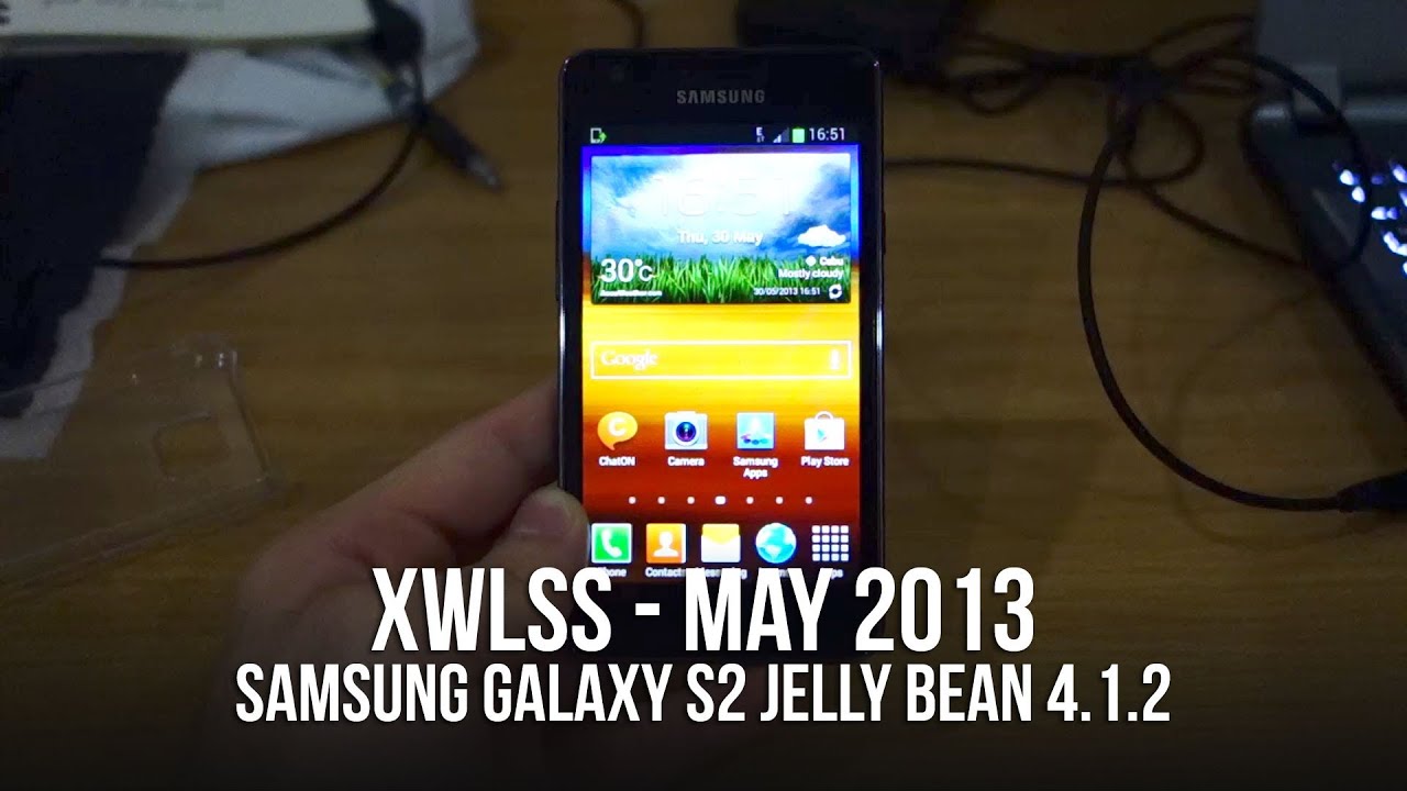 Samsung Galaxy S2 GT i9100 Android Jelly Bean XWLSS Firmware - YouTube