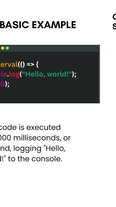 Setinterval In Javascript Code With Mahdi Javascript Programming Tutorial Webdesign