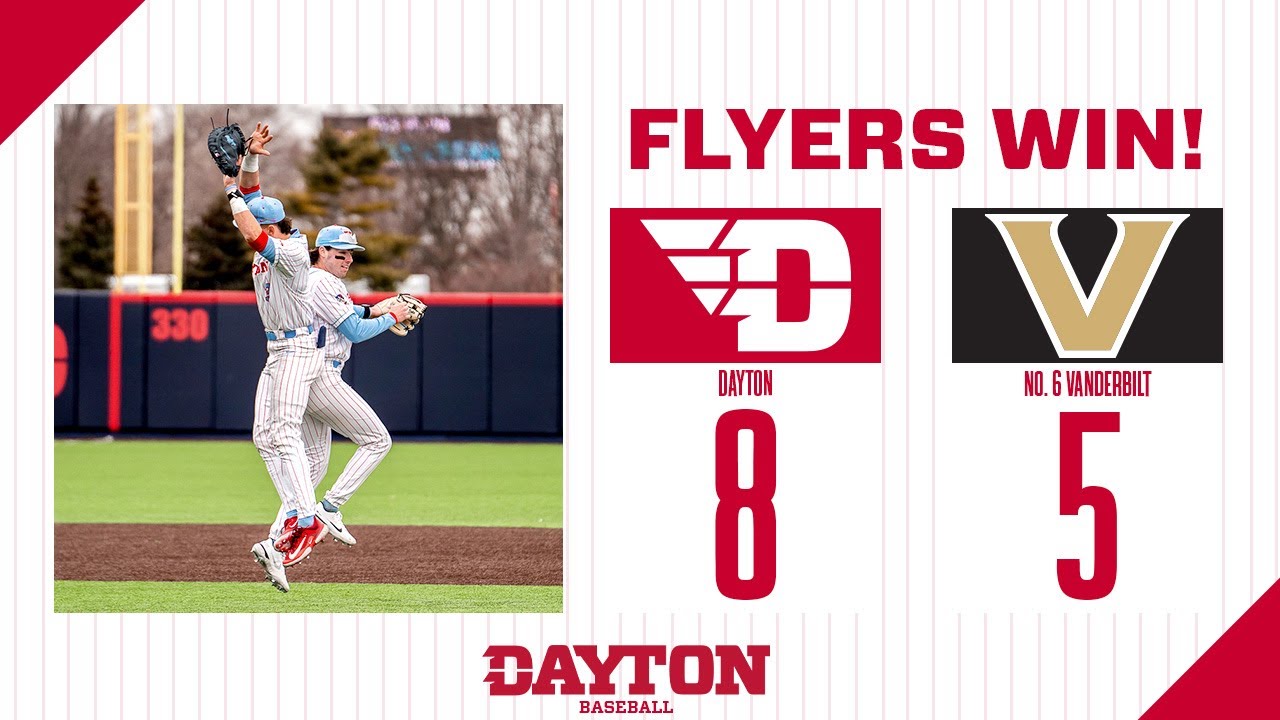 RALLY TIME! Dayton Baseball with a WILD 8th Inning at Vanderbilt - YouTube