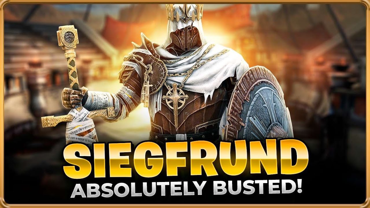 BUSTED!! The Hardest Hitting Champion In Raid: Shadow Legends Siegfrund ...
