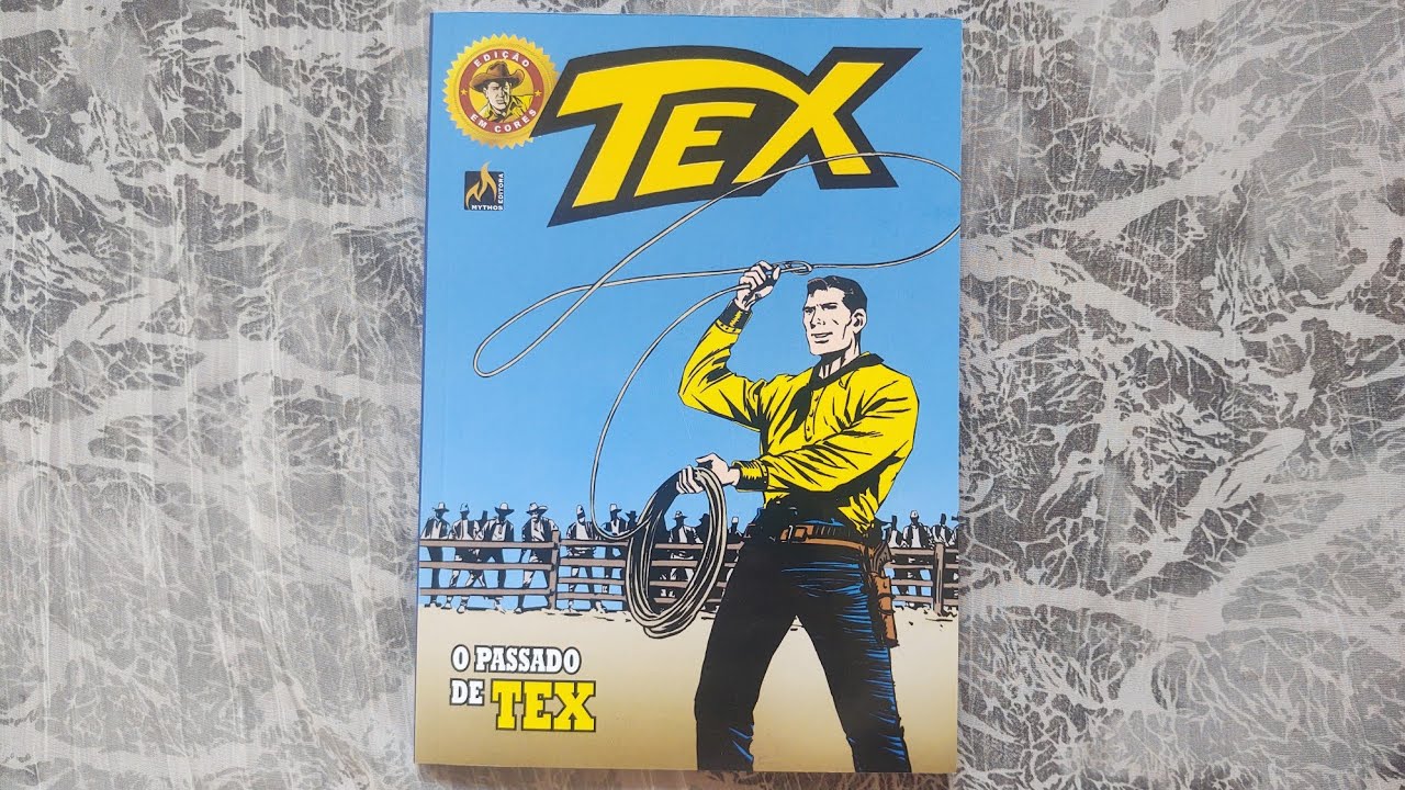 Tex Edição em Cores 50 "O Passado de Tex" (ago/2021) Folheando Tex ...