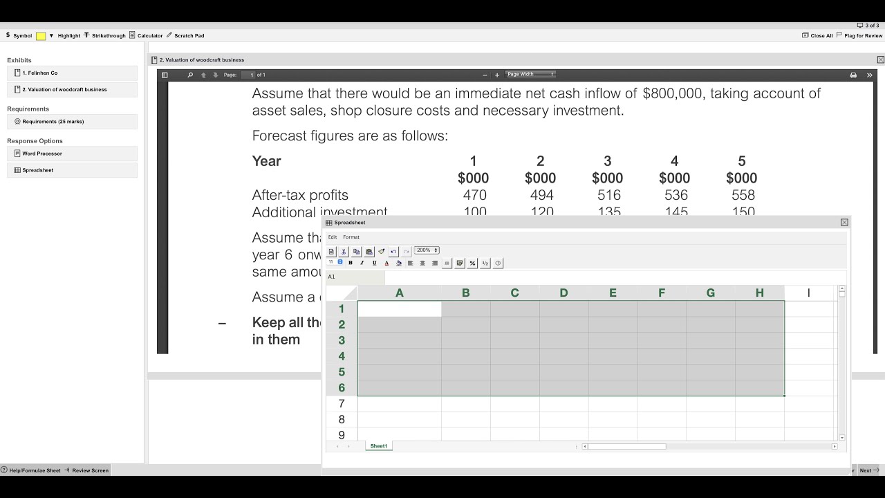 ACCA AFM Freecashflows from September 22 exam - YouTube