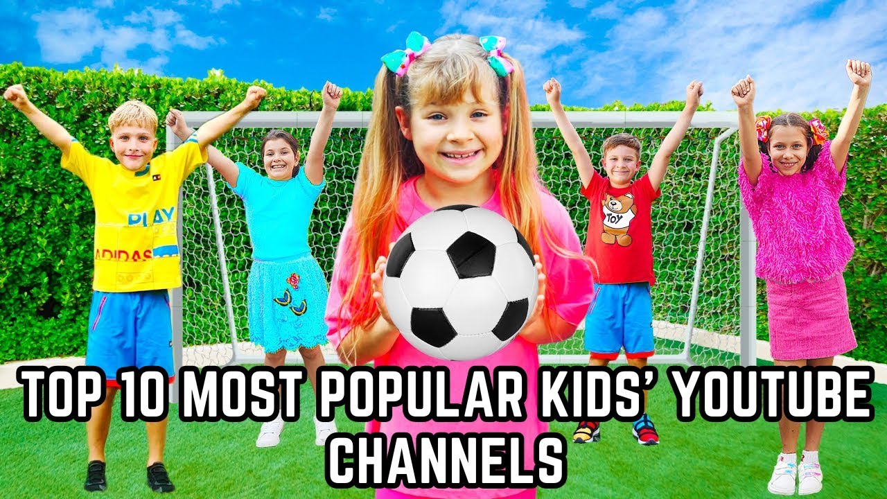 Top 10 Most Popular Kids YouTube Channels Right Now - YouTube