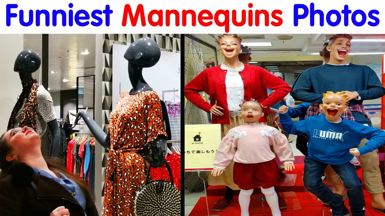 50 Times Mannequins Made Shopping More Fun - YouTube