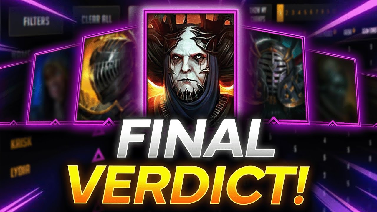 FATE OF THE NEW ACCOUNT! Are My Raid Champs GOOD OR TRASH? | Raid ...