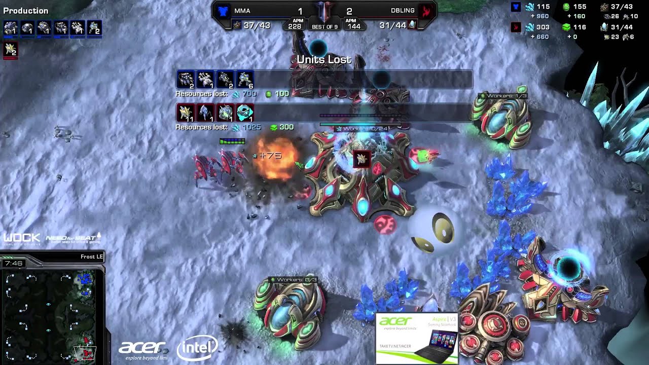 MMA vs. Bling (ATC) - Acer vs. coLDignitas - Game 4 - StarCraft 2 - YouTube