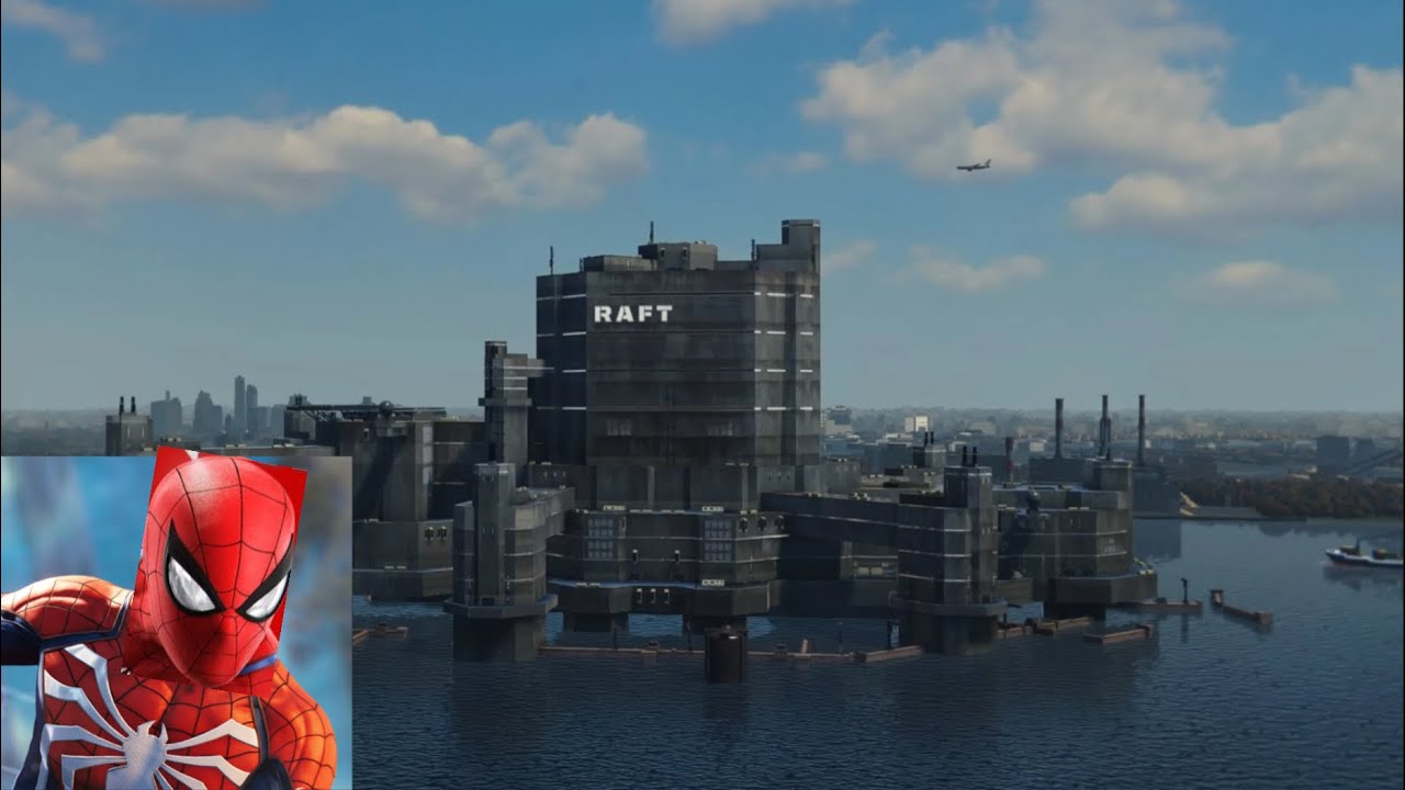 Marvel Spider Man Insomniac | Raft out of control - Part 1 - YouTube