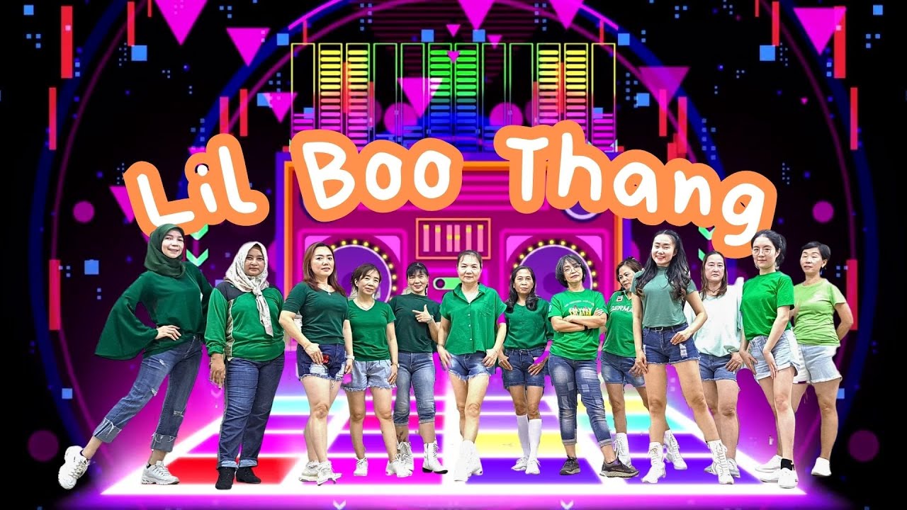 Lil Boo Thang Line Dance - YouTube