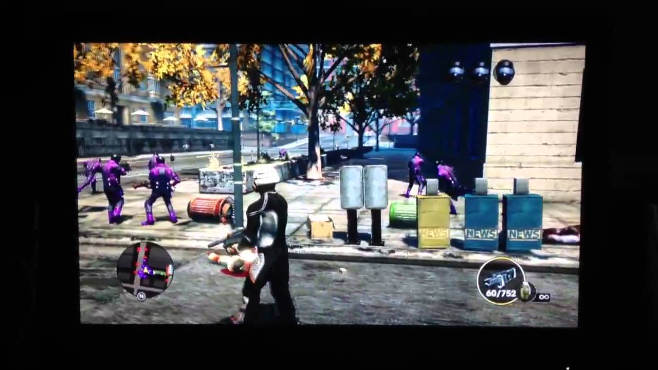 Saints row 3 massive swat army - YouTube