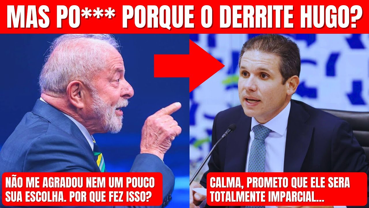 🔴 LULA SURTA E DISCUTE COM HUGO MOTTA POR TELEFONE: O MEDO DE DERRITE ...
