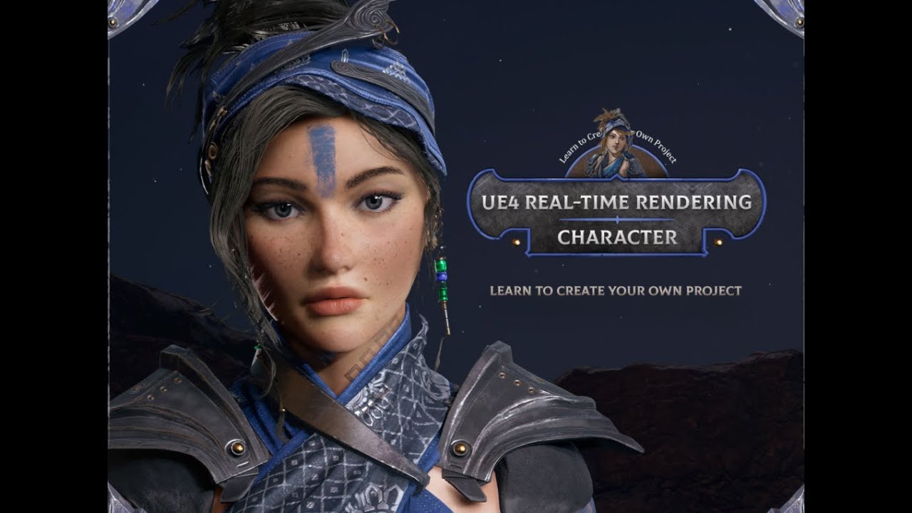 UE4 Real-time Rendering Character - YouTube
