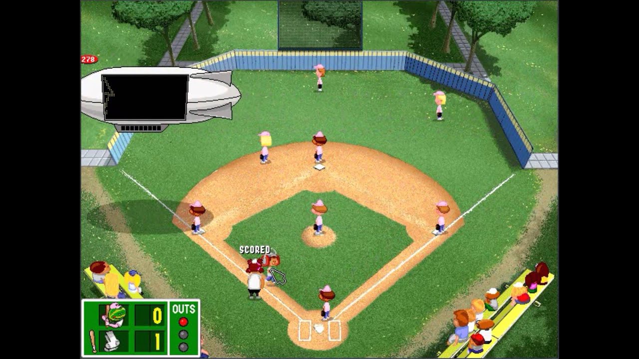 Backyard Baseball League (PC) Tournament Game #7: Sock The Melonheads ...