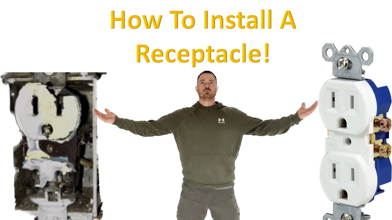 It’s easy to properly install a receptacle Outlet! - YouTube