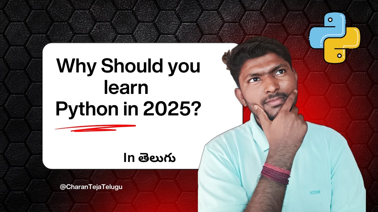 Why Should You Learn Python in 2025? | Best Programming Language for the Future in తెలుగు - YouTube