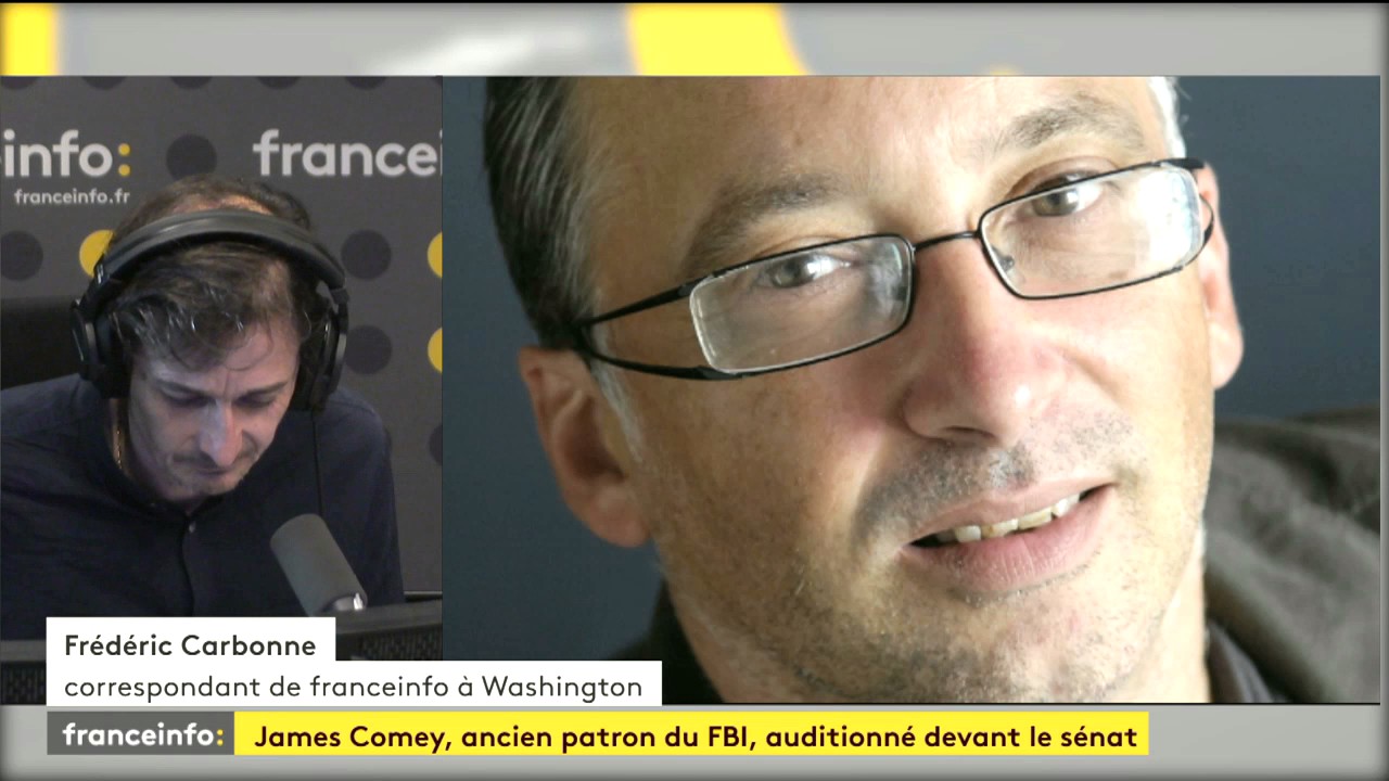 Frédéric Carbonne correspondant de franceinfo: à Washington - La fuite ...
