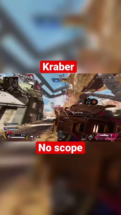 Apex legends kraber shots - YouTube