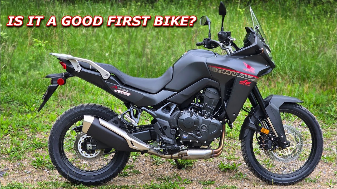 Buying a 2024 Honda Transalp 750 as your first Motorcycle... - YouTube