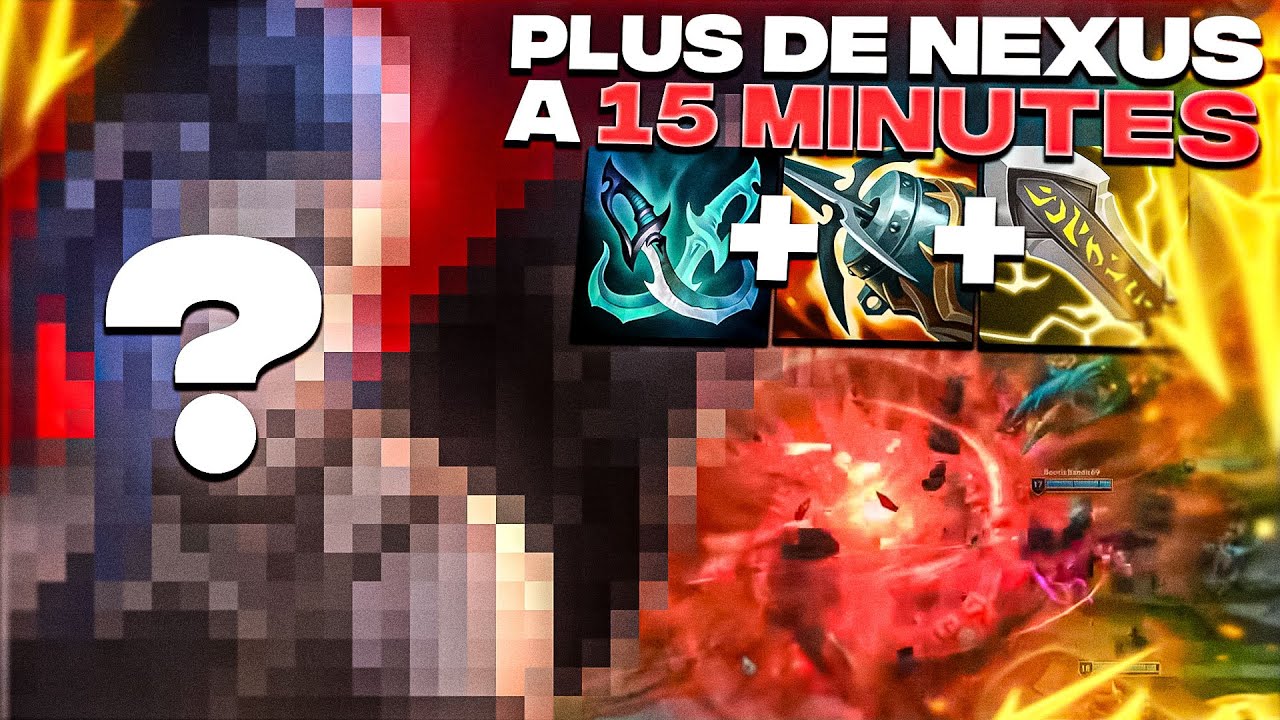 IL TAPE LE NEXUS A 15 MINUTES DE JEU GRACE A CET ADC ! L'ADC PARFAIT ...