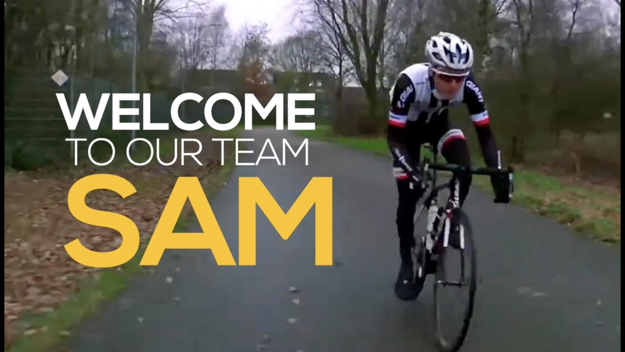 Welcome to our team Sam | Team Jumbo-Visma - YouTube