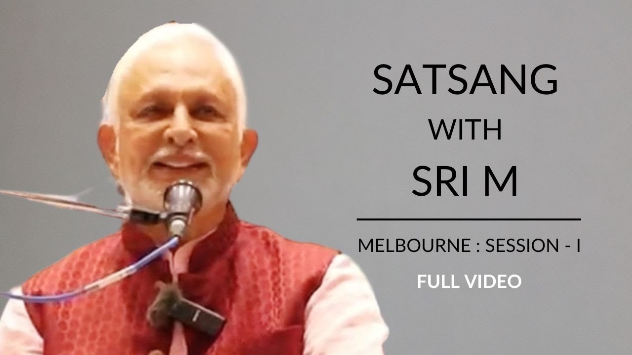 Full Video | Session 1 | Sri M | Melbourne 2023 - YouTube