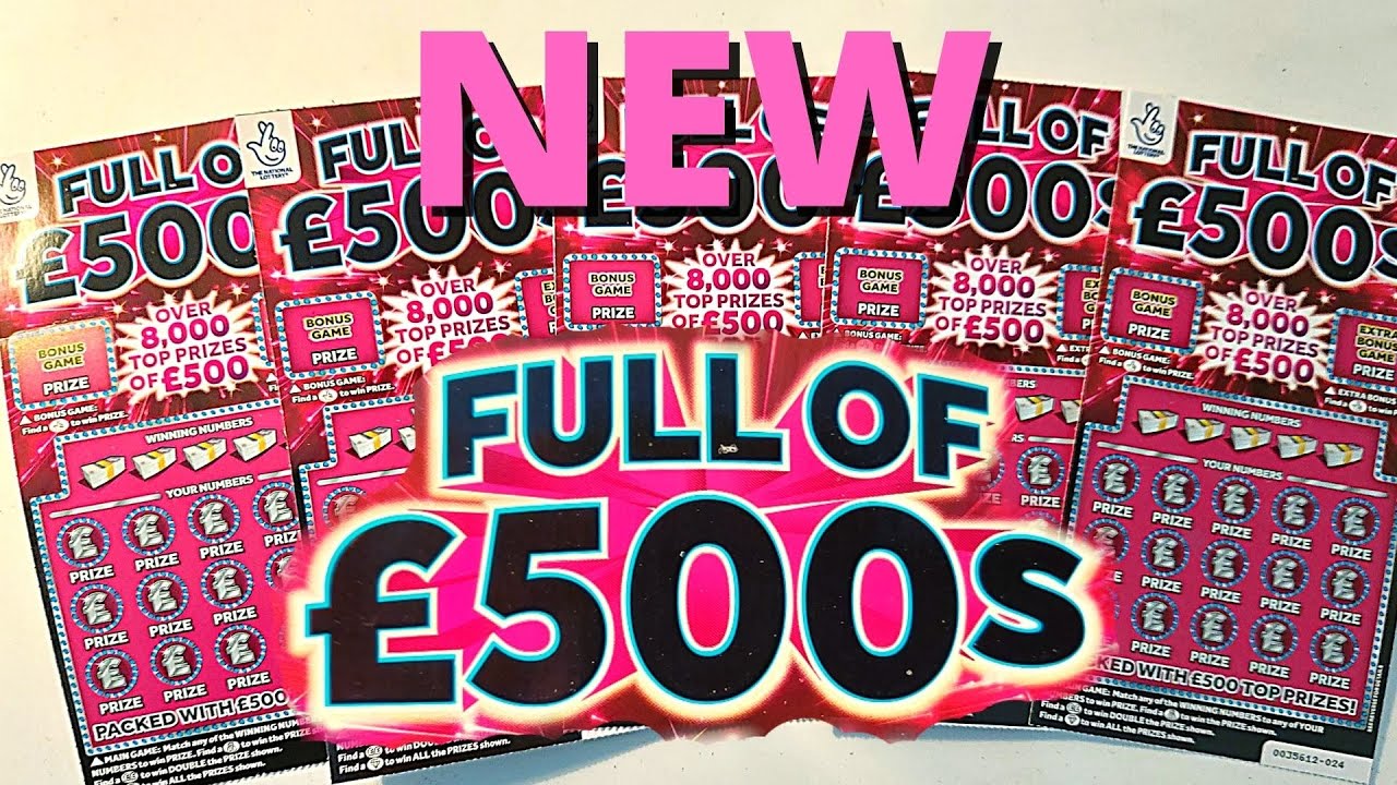 NEW FULL OF £500s SCRATCHCARDS 🤑 💰 - YouTube