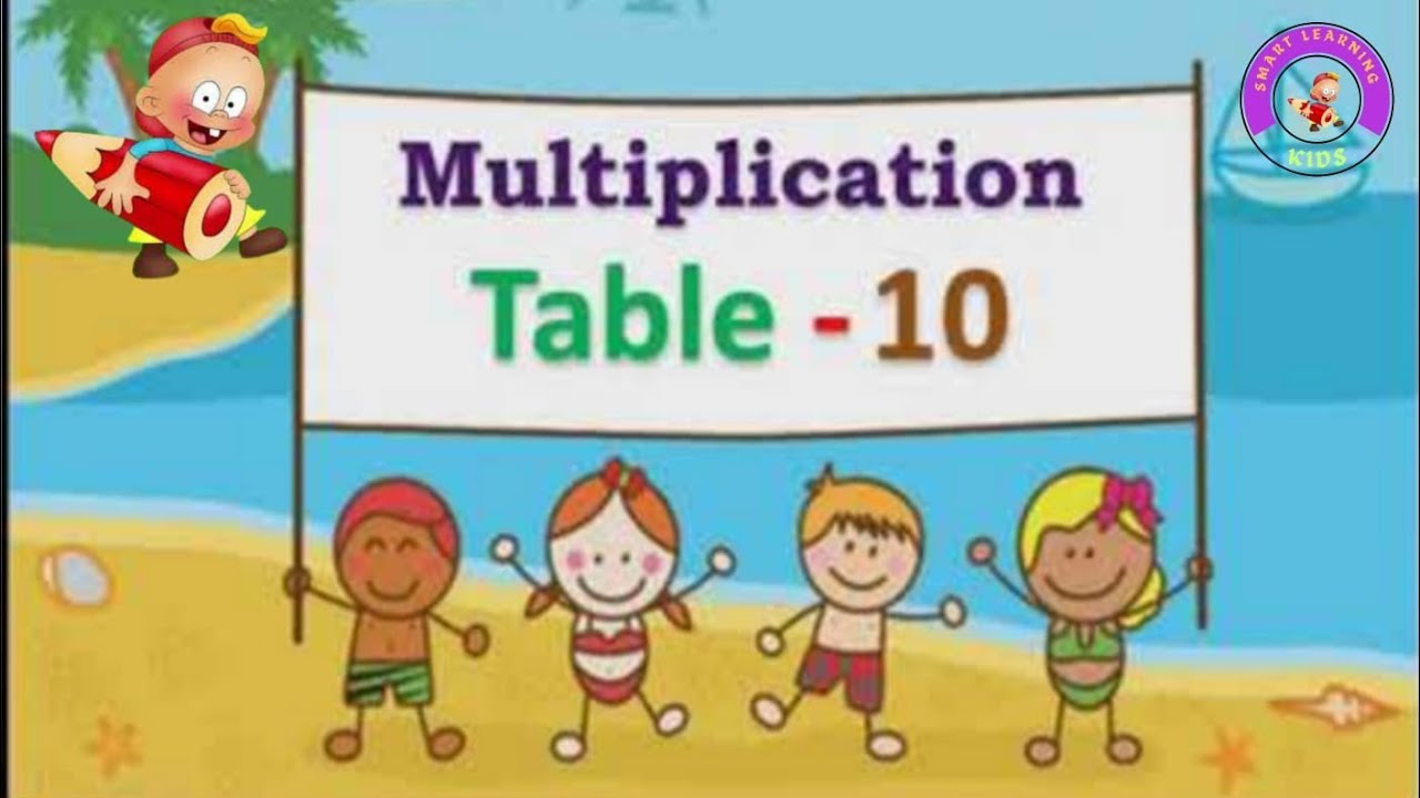 Table of 10 | Table of Ten | Multiplication of Table 10 | #mathstable # ...