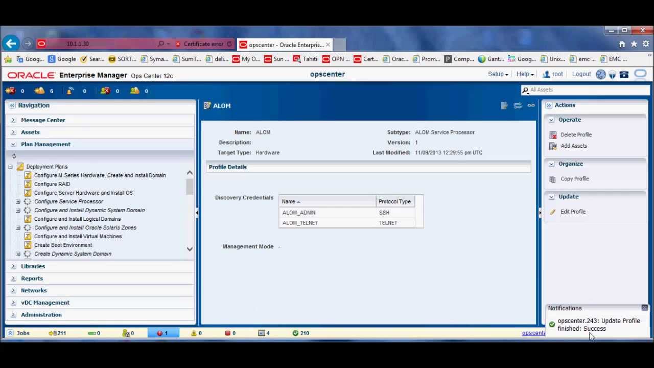 Adding Solaris 10 Asset To Oracle Enterprise Manager Ops Center 12c Gantek Technology Youtube
