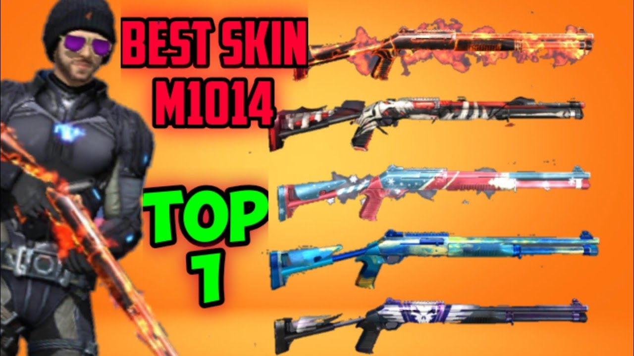 best m1014 skin in free fire | Which is best shotgun skin in free fire ...