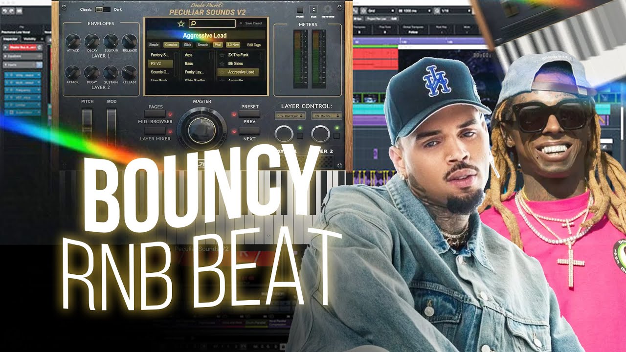 How To Make Bouncy RNB Beats - YouTube
