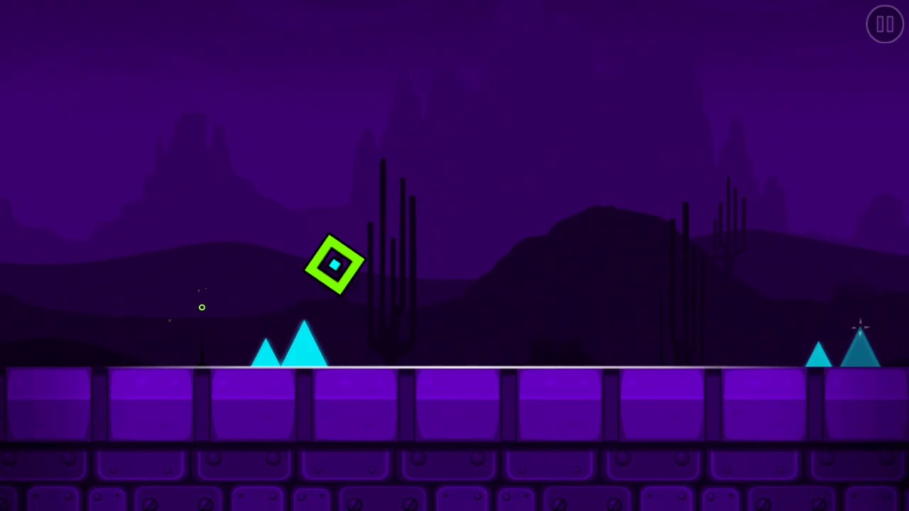 Geometry dash SubZero - Level 1 - "Press Start" - YouTube