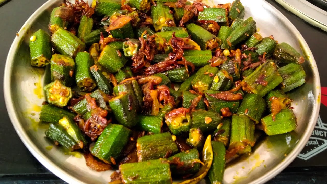 5mins Masala Bhindi recipe | Bhindi Masala | Bhendi fry - YouTube
