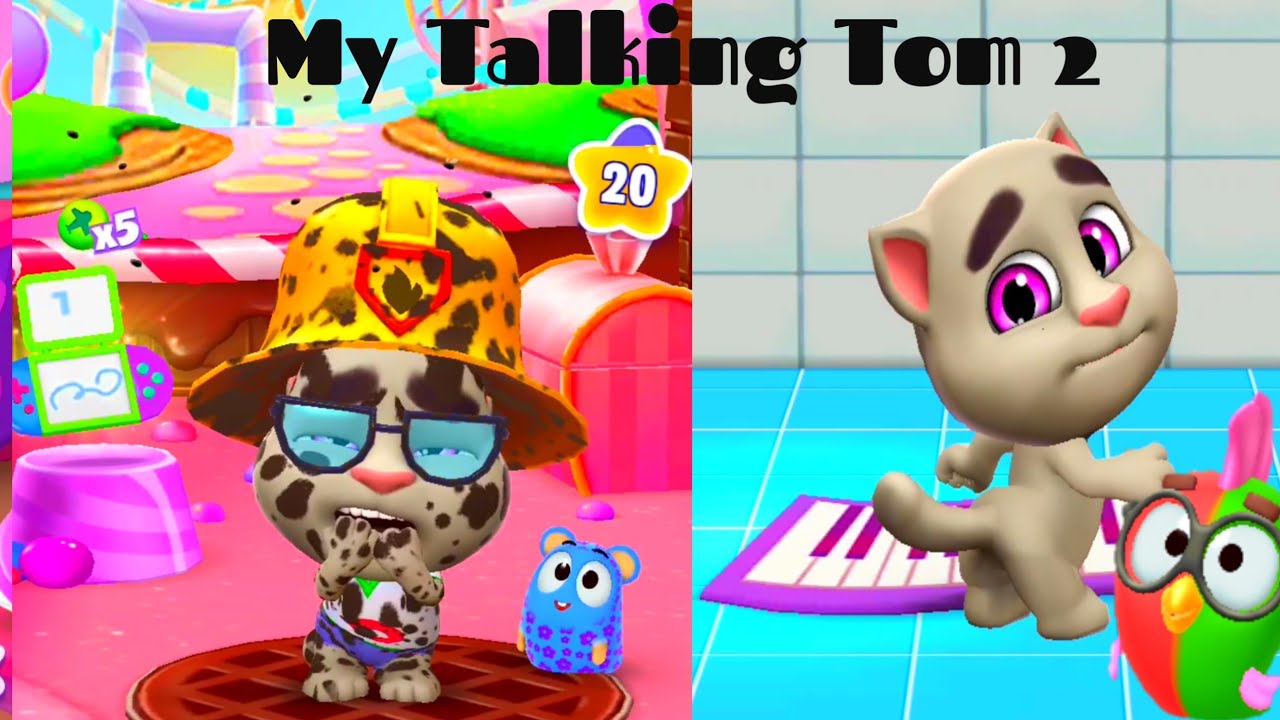 My Talking Tom 2 cartoon gameplay part 65-8 - YouTube