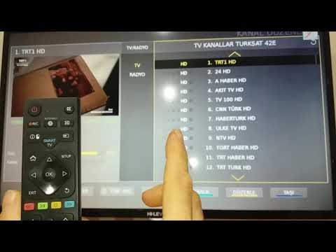 HI-LEVEL Led tv Kanal Taşıma Yer Değiştirme Nasıl yapılır