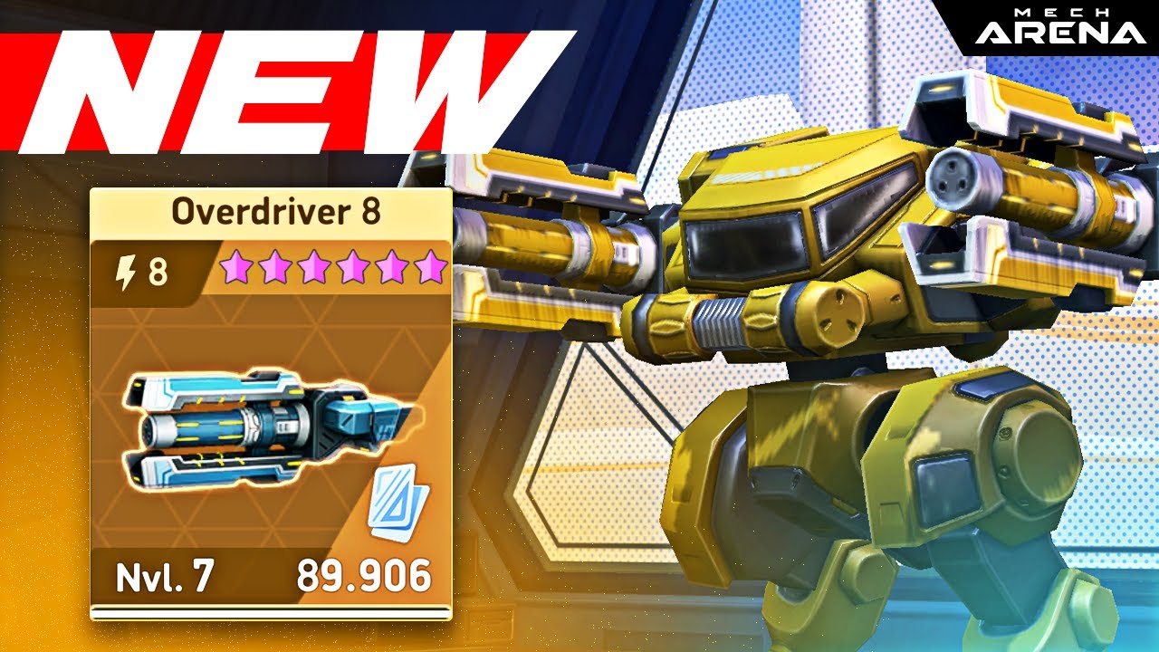 ¡PROBAMOS la NUEVA OVERDRIVER 8! 🔥 ¿Vale la pena?⚡| Mech Arena - YouTube