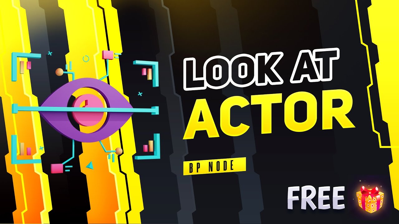 [Unreal Engine 5] FREE Track Object Tutorial (Look At Actor) - YouTube