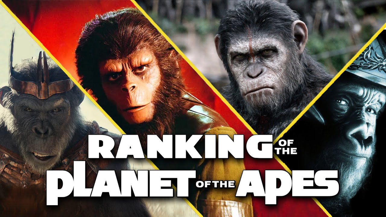 PLANET OF THE APES - All 10 Movies Ranked! - YouTube