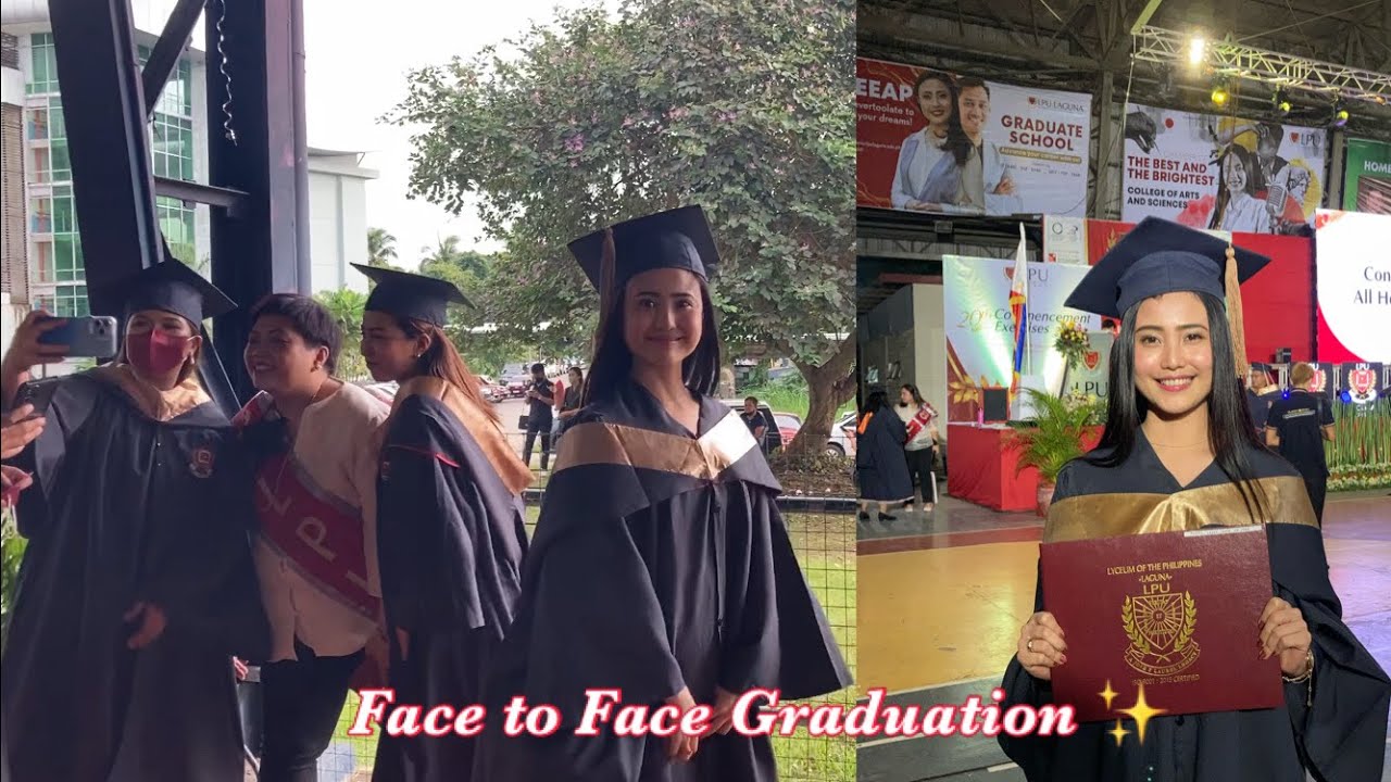 Face to face Graduation 🙂 - YouTube