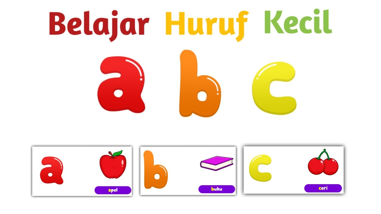 BELAJAR HURUF ABJAD ABC TERBARU 2023 | SERUNYA BELAJAR HURUF ABC | PART ...