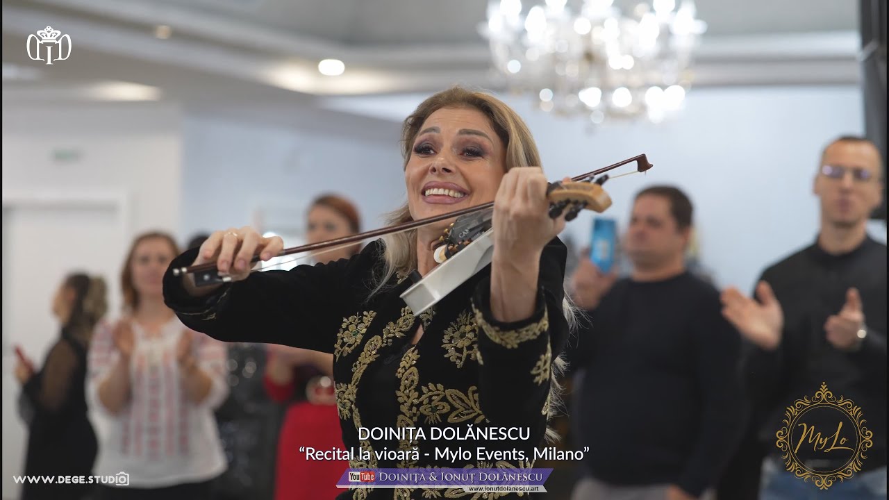Doinița Dolănescu I Recital la vioară I MiLo Events, Milano - YouTube