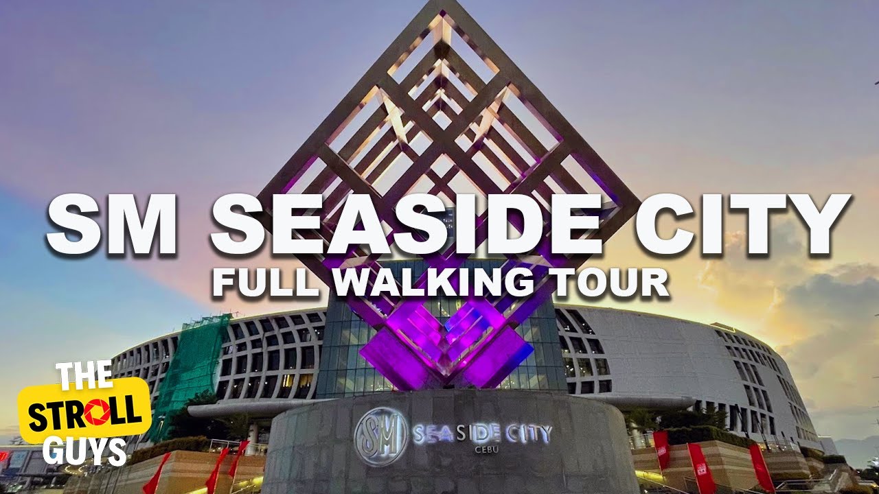SM Seaside City Cebu Walking Tour | Fourth Largest Mall in the ...