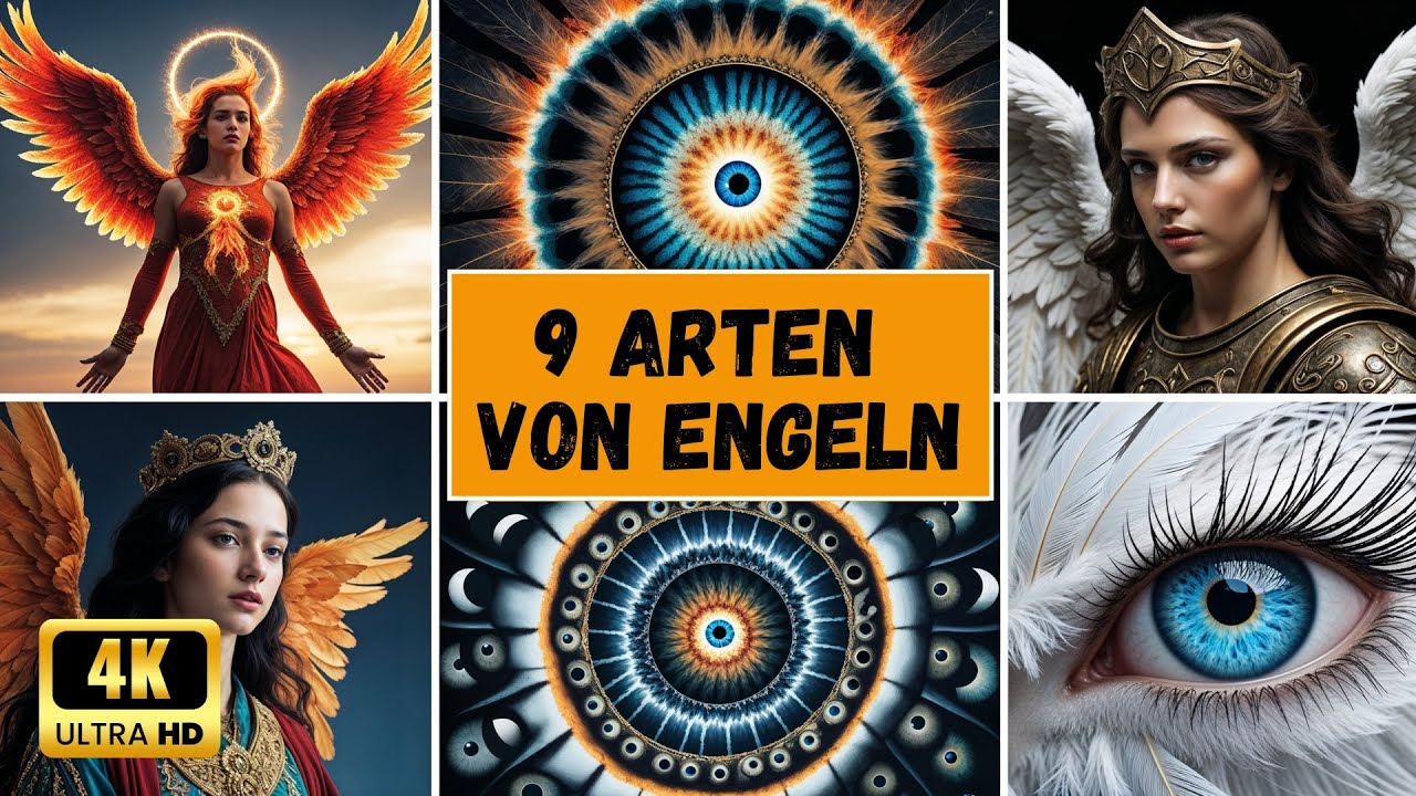 Die 9 Arten biblischer Engel erklärt in 4K - YouTube