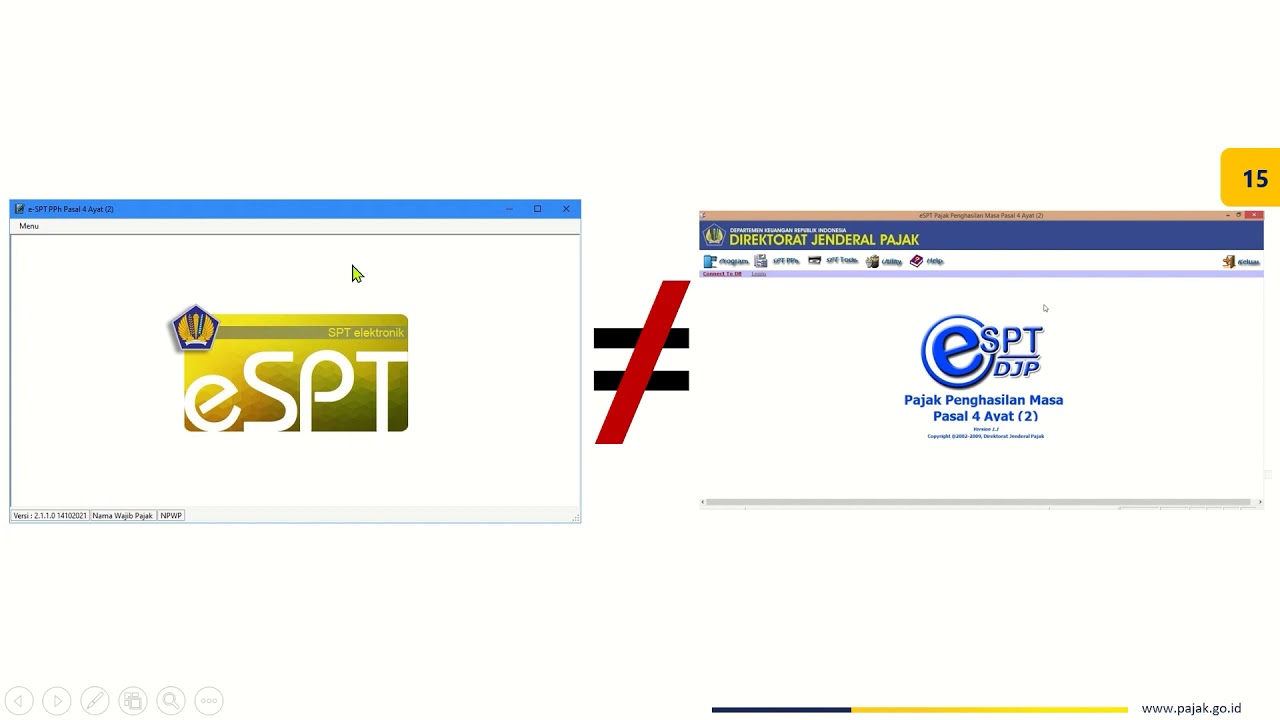 Tutorial Instalasi dan Penggunaan Aplikasi eSPT PPh 4 ay 2 ver 2110 ...